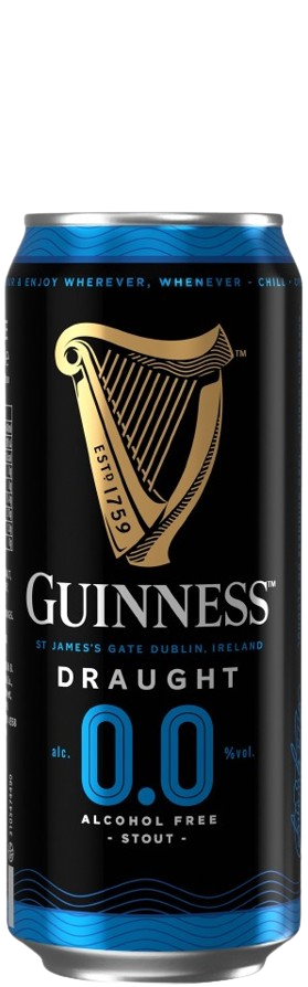 Guinness 0.0% Draught non-alcoholic beer - Prike