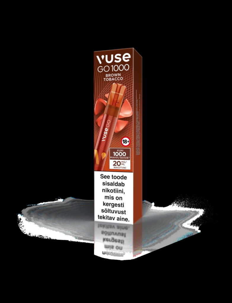 Vuse Go e-sigaret Brown Tobacco 20mg pakk - Prike